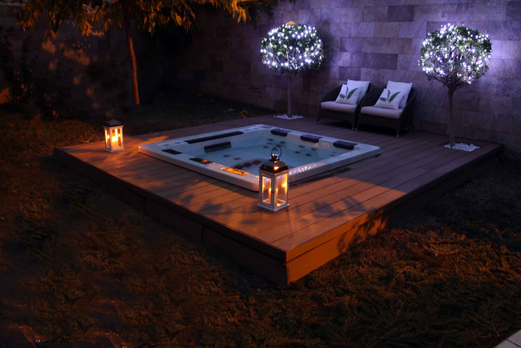 Comprar Jacuzzis y Spas con la mejor tecnología americana • Goccia Spa